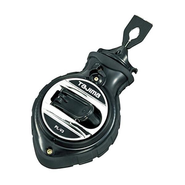 【取寄品】[墨つけ 基準出し 墨つぼ]タジマ ピーラインチョークはや巻V3 PL-V3 49753640569311回の墨付けで3回打てる専用糸を採用チョークによる墨付け作業■特長・チョークをたっぷり含むポリエステル素材と剛性の高いナイロン...