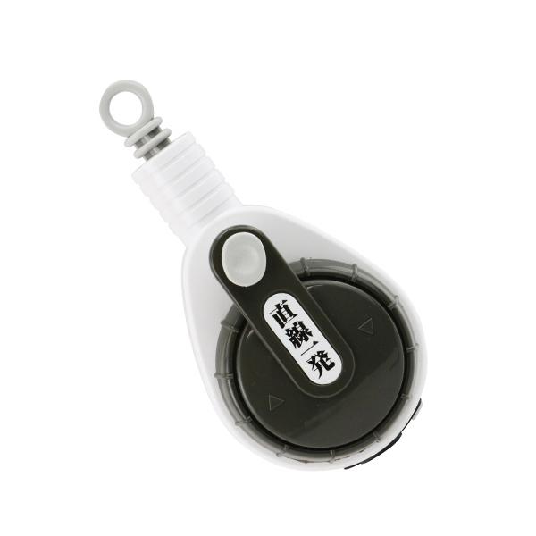 【取寄品】[墨つけ 基準出し チョークライン]チョークライン長い直線が簡単に引けます。■特長・粉もれしにくい密閉式チョークラインです。・シンプル構造で耐久性があります。■仕様・糸の長さ：15m・寸法：66×44×143mm・重量：0.089...