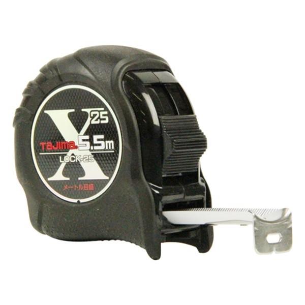 【取寄品】[測定具 タジマコンベ]タジマ FXロック25 5.5M FXL25-55 4975364120007落としても建材を傷つけにくい、弾性樹脂でカバー長さ測定用■特長・新型アーマードケースカバーが、落下時の衝撃からコンベを守り、建材...
