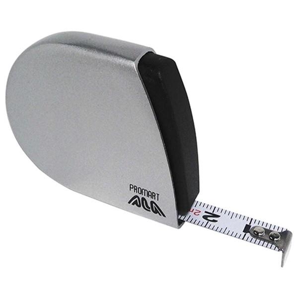 【取寄品】【メール便】[測定具 原度器]プロマート ALA 2M シルバー ALA0820S 4954771025044いつでもどこへでも持ち歩けるデザインのミニメジャーです。寸法測定■特長・シンプルなフォルムに光沢のあるアルミ素材を採用し...