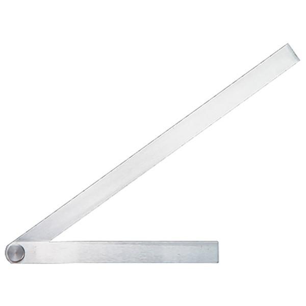 【取寄品】【メール便】[測定具 スコヤ プロトラクター]シンワ 自由金 25CM 62502 4960910625020角度を任意に調節できます。ケガキ時、角度写し時に使用する自由金■特長・角度写しやケガキ作業が簡単に行えます。■仕様・本体...