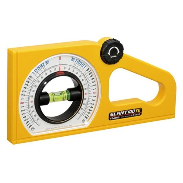 【取寄品】【メール便】[水平 水準]タジマ タジマスラント100 YE SLT-100YE 4975364069030土木・建築工事用勾配計。勾配(角度)測定・勾配(角度)設定、2通りの使い方が可能です。■特長・勾配(角度)測定・勾配(角度...