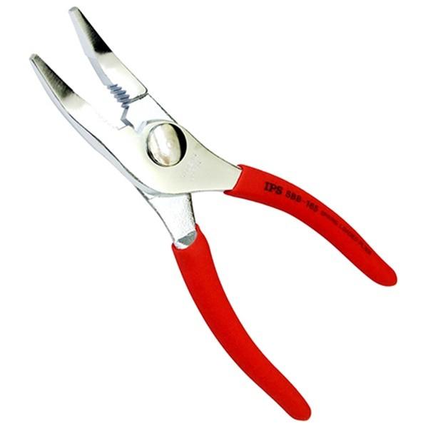 【取寄品】【メール便】[プライヤー]IPS 先細ベントプライヤー SBB-165 4953880513237プライヤとラジオペンチの優れた点を凝縮した万能プライヤです。狭い箇所での、物をつかむ、回す作業。■特長・特許バネ内蔵機構で連続作業に...
