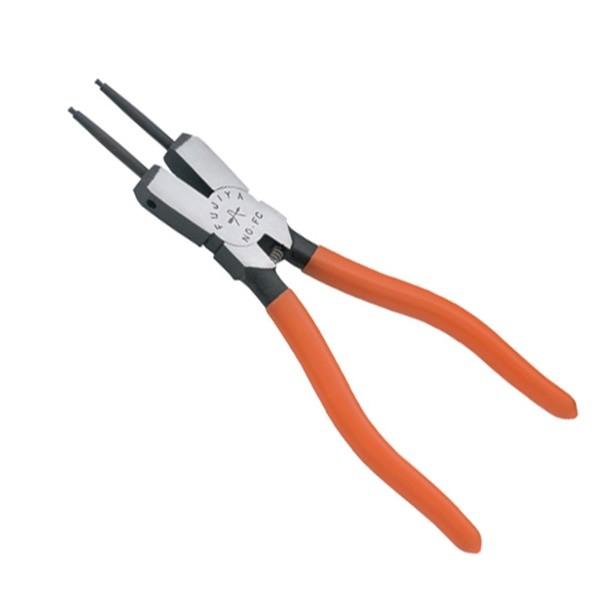 【取寄品】【メール便】[プライヤー]フジ矢 スナップリングプライヤー FCS-185 4952520040034Cリング着脱専用工具替え爪式で、更に使いやすくなりました。工作機械・電子機器等のC形止め輪(スナップリング)着脱工具。■特長・穴...