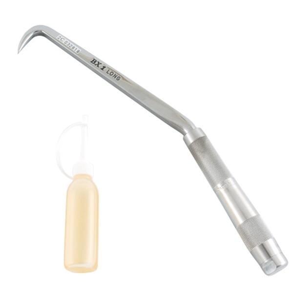 【取寄品】[ハッカー シノー]MIKI BXハッカー BX1 4940552000010針金や番線を使って結束する工具です。鉄筋と鉄筋を針金(結束線)で、締付け作業。■特長・鉄筋工築物・橋・道路等あらゆる仮枠工事に鉄筋を入れる場合に鉄筋と鉄...