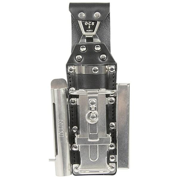 【取寄品】[ハッカー シノー]OCS 収納ケース OCS1-B 4940552003004ハッカー収納ケースです。ハッカーケース。■特長・ハッカー、カッター、チョーク、折尺の収納が出来ます。■仕様・黒色・寸法：115×50×260mm・重量...