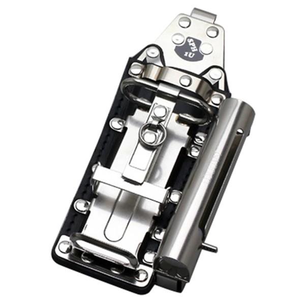 【取寄品】[ハッカー シノー]OCS 収納ケース SPH1U-B 4940552020087ハッカー、ミニカッター、チョーク、折尺、収納ケースです。ハッカー収納ケース。■仕様・収納可能装備品：ハッカー・カッター・チョーク・折尺・色：ブラック...