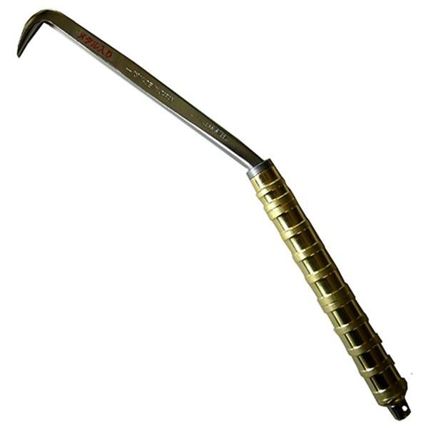 【取寄品】【メール便】[ハッカー シノー]※ご注意・先端が鋭角になっていますので取り扱いにはご注意ください。一心 ゴールドハッカー 10mm NO.351 4953780003517針金や番線を使って結束する工具、鉄筋工具です。結束線の締め...