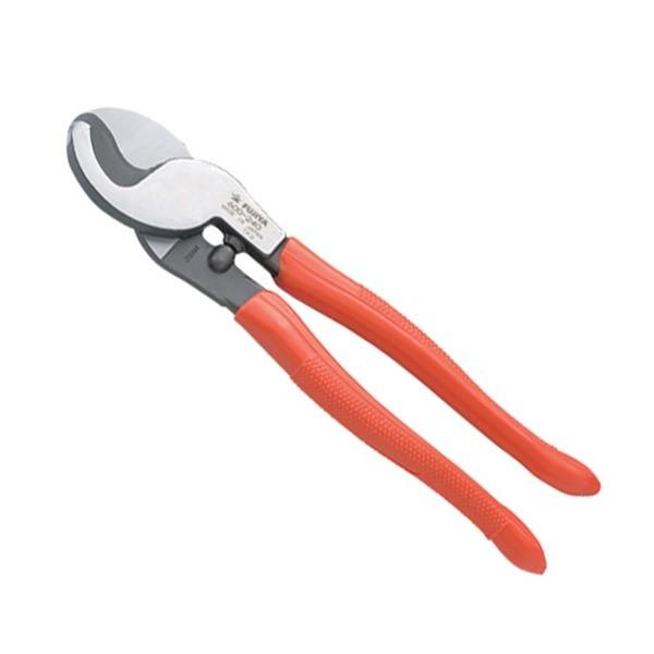 【取寄品】【メール便】[切断工具]※ご注意・本来の目的以外では使用しないで下さい。・作業時は周りの安全を確かめてご使用下さい。フジ矢 ケーブルハンディカッター NO.600 240 4952520060100電気工事でのケーブル線切断作業に...