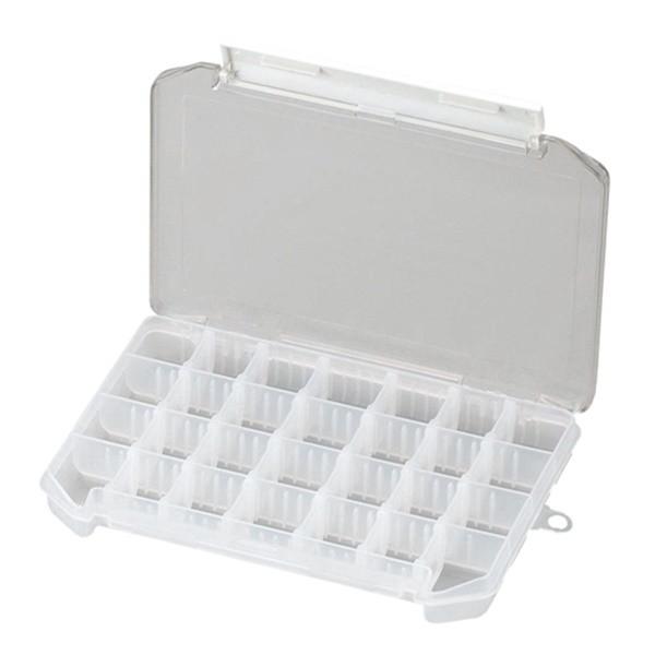 【取寄品】【メール便】[工具箱 収納 ケース]メイホウ クリアケース C-800NS 4963189175937一発開閉が可能で時間のロスなく小物を取り出せるケースです。小物の収納。■特長・可変式仕切板24枚付きです。・28コンパートメント...