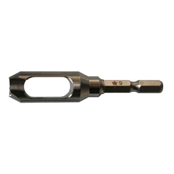 【取寄品】【メール便】[先端工具 木工アクセサリ 下穴錐]※ご注意・高速回転(3000回転/分以上)の電動工具では使用しないでください。スターエム 埋木錐 9.0MM 4962660032097埋木の木栓作りに便利です。木栓(木ダボ)作り用...