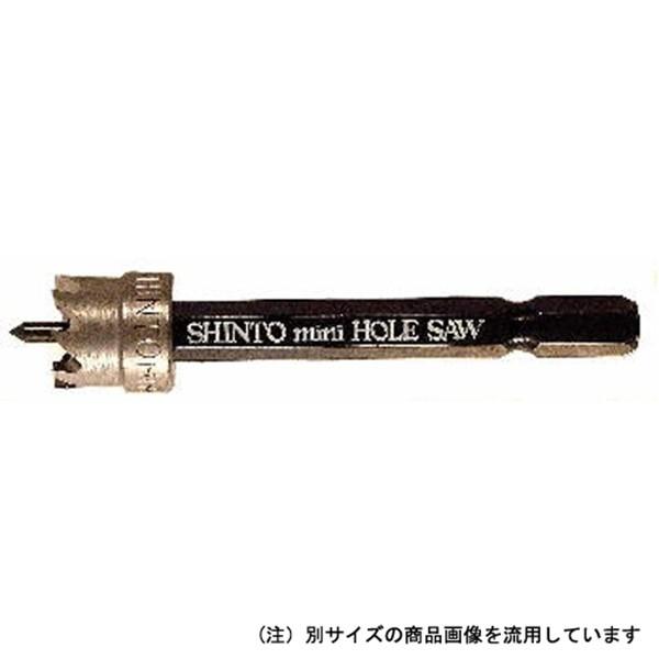 【在庫品】【メール便】[先端工具 鉄工ドリル メーカーホールソー]シントー ミニホールソー HSS 10MM 4986744340106ばりの少ない真円があきます。鋼材などの穴あけ作業。■特長・六角ビット軸を採用し様々なドリル本体に対応しま...