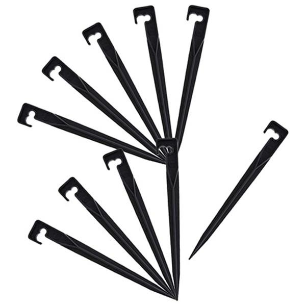 【取寄品】【メール便】[散水用品 水やり 放水]カクダイ ミニホルダー 5745 4972353574506マカロニホースを固定する際に使用します。マカロニホース用パーツ。■仕様・入り数：10個入・パッケージサイズ：縦195×幅75×奥21...