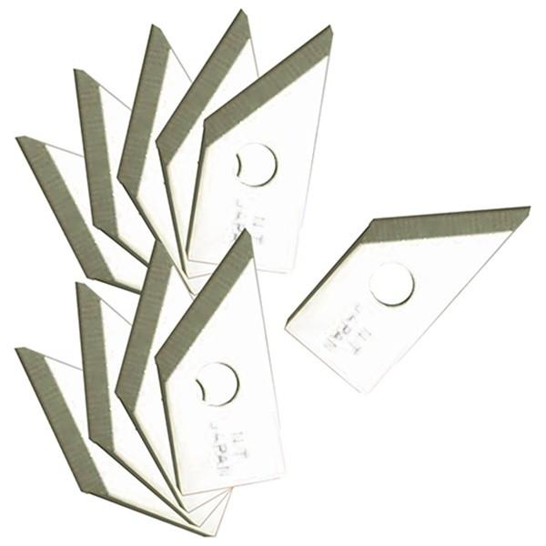 【取寄品】【メール便】[大工道具 金切鋏 カッター ＫＤＳ]NT 円切りカッター替刃 BC-400P 4904011017070ハード作業用サークルカッターの専用替刃です。C型用カッター替刃。■特長・食い込みに優れる片刃形状です。■仕様・入...