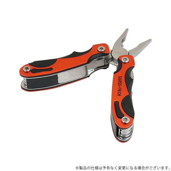 【取寄品】【メール便】[工具セット マルチツール]いざという時あれば便利な多機能ミニツールです。■用途アウトドアなどでの各種作業■機能・特徴携帯に便利な小型サイズです。手の平サイズのコンパクトボディに12つの機能を搭載。■仕様12機能ツール...