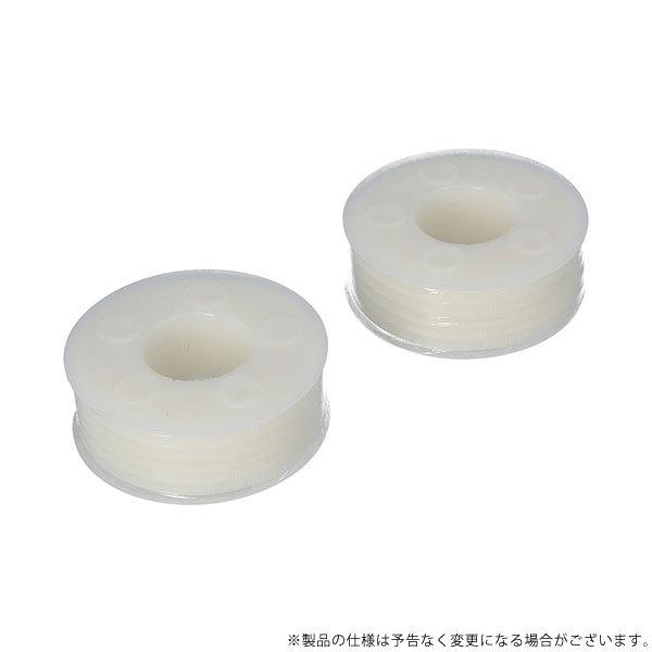 【取寄品】[梱包資材 スペアベルト]しめしめ45の替えベルトです。■用途交換用パーツ■機能・特徴しめしめ45、452用の替えベルト白です。2本入りです。■仕様適用本体：しめしめ45・452用カラー：白15m巻×2本入■材質ベルト：ナイロン6...