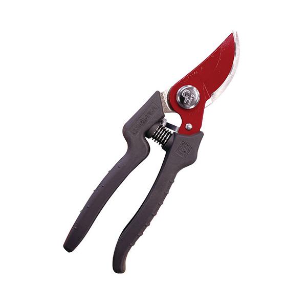 【取寄品】【メール便】[鋏 剪定鋏]プロ仕様の軽量タイプ剪定鋏です。■用途剪定作業■機能・特徴枝の剪定作業(切断目安生木直径15mm程度)に最適です。高密度のガラス繊維入り樹脂を使用した軽量ハードグリップで軽量で剛性があり手に馴染みやすいで...