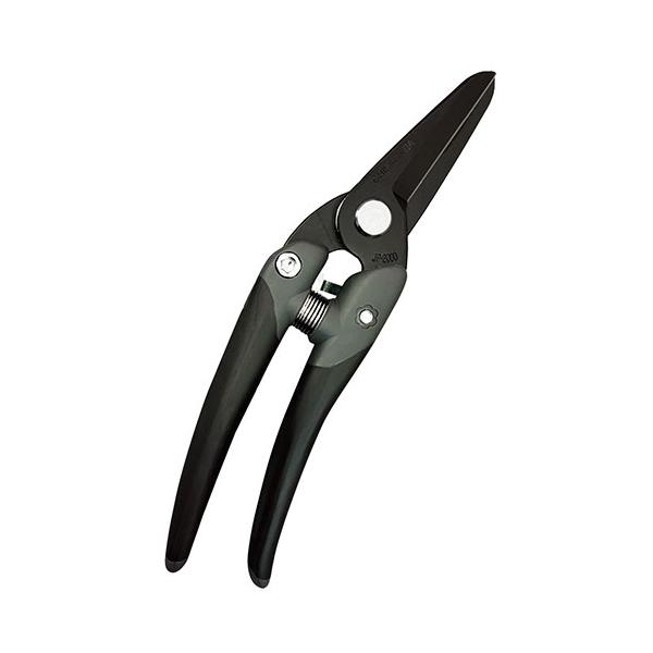 【取寄品】【メール便】ギザ刃加工の直刃タイプで生花の束ね切りをする際に滑らずカットできます。■用途生花の束ね切り、小枝のカット。■機能高級フッ素加工刃で生花や枝のシブ、ヤニの付着を軽減し切れ味を維持します。ソフトクッション採用で切った際の手...