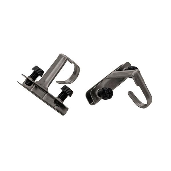 【取寄品】サッシにキズをつけにくいです。■用途シェードオーニングの取り付け部材。■機能すだれやオーニングの取り付けに最適です。窓サッシ用です。■仕様耐荷重：3kgまで(2個取付時)2個組サイズ：約幅6cm×奥行5cm×高さ4cm■材質ステン...