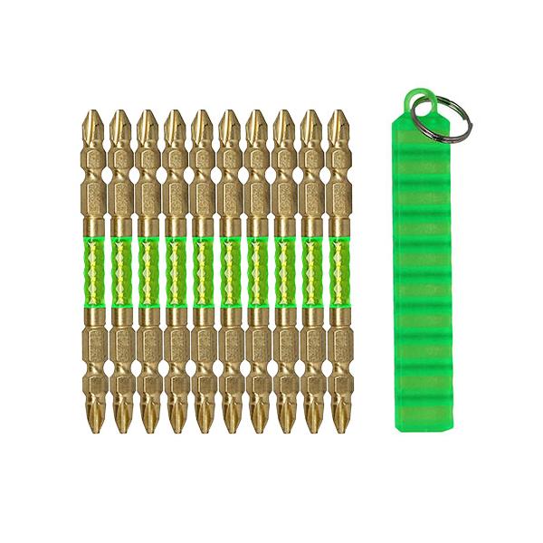 【取寄品】[トーションビット 締め付け]圧倒的存在感で、高硬度特殊合金鋼を使用し高耐久、高靭性を誇るトーションビットに光り輝く衝撃吸収樹脂を採用したビットです。■用途各種ネジの締め付け作業に■機能衝撃吸収樹脂を装着し、高耐久を誇るビットです...