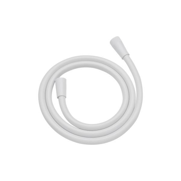 【取寄品】[ガオナ アダプター付 ねじれ防止]ホワイト1.6mのシャワーホースです。ほとんどのメーカーのシャワーフックとのガタつきを軽減するシャワーホースです。シャワーヘッド側の金具が回転するので、ホースのねじれを防ぎます。工具不要で取付簡...