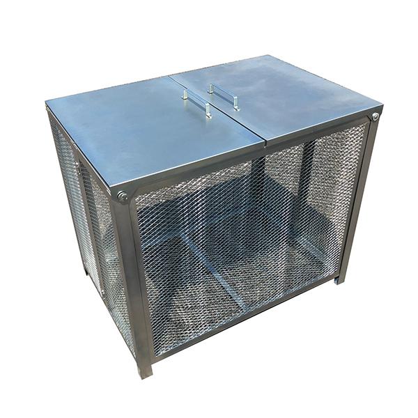 【直送品】【代引不可】【一部地域配送不可】[カラス ネコ 被害 ゴミ置き いたずら防止 飛散防止]※ご注意ゴミステーションの設置には、本体サイズ＋10cmのスペースが必要です。ゴミをスッキリ収納!!カラスなどの被害がなくなります。■商品説明...