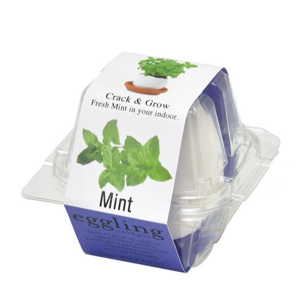 【直送品】【代引不可】[栽培キット グリーン]●まるで本物のたまごのようなegglingシリーズ。●たまごは陶器でできていて中にはタネと土がセットされています。●上部をスプーンなどでコンコンと割って水をあげるとかわいい芽が出てきます。●パッ...