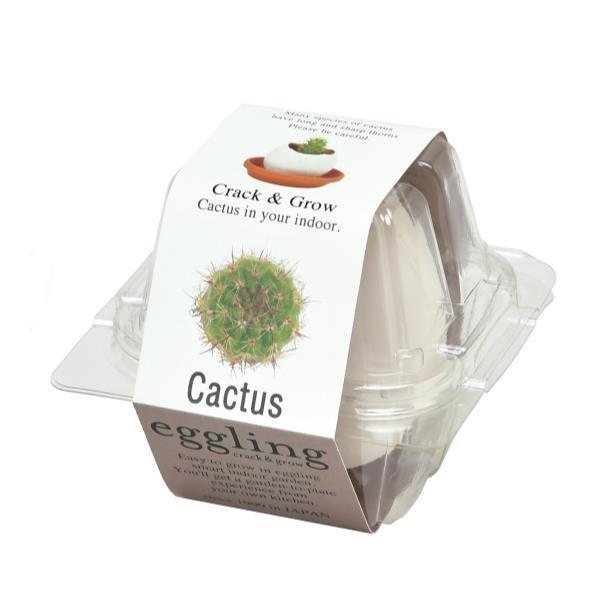 【直送品】【代引不可】[栽培キット グリーン]●まるで本物のたまごのようなegglingシリーズ。●たまごは陶器でできていて中にはタネと土がセットされています。●上部をスプーンなどでコンコンと割って水をあげるとかわいい芽が出てきます。●パッ...
