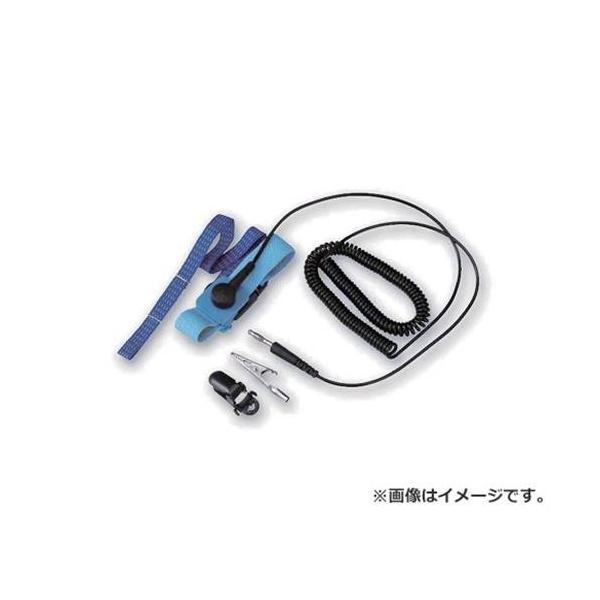 【直送品】【代引不可】[静電気対策品 静電気防止ストラップ F-142]■特長・リストストラップが気になる方へ・足首に装着するタイプのストラップ。バックル式で着脱が簡単です。・リストストラップの代わりに使うことで、手元にコードがない自由な作...
