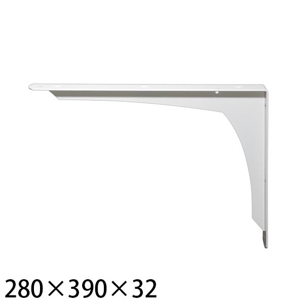 【在庫品】補強の出っ張りが少ないスマートなデザインキッチンカウンター、洗面カウンター、棚受、陳列棚などに。■仕様材質：鉄/粉体塗装仕上げ。安全荷重：100kg。付属ビス：壁側/鉄皿タッピング5×45（頭部塗装）、天板側/鉄皿タッピング5×1...