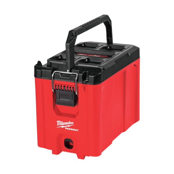 【直送品】【代引不可】[milwaukee]■特長簡単にアレンジできる間仕切り付きです。すべてのPACKOUT収納ボックスと連結可能です。■用途工具、資材の収納、運搬に。■仕様外形寸法(mm)間口：248.9外形寸法(mm)奥行：414外形...