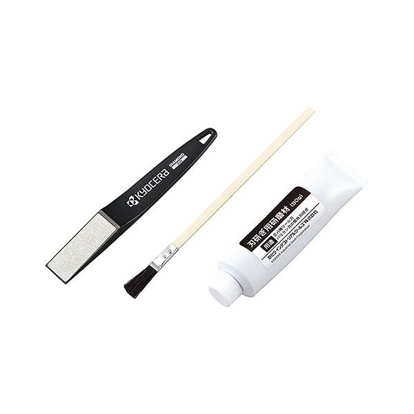【在庫品】[KYOCERA リョービ RYOBI]芝刈機等の刃研ぎ(ラッピング)用アクセサリです。■用途芝刈機・ヘッジトリマ・バリカンの刃研ぎ作業■機能刃研ぎ用の研磨セットです。■仕様品名コード：60700687適用機種：AB-01・BB-...