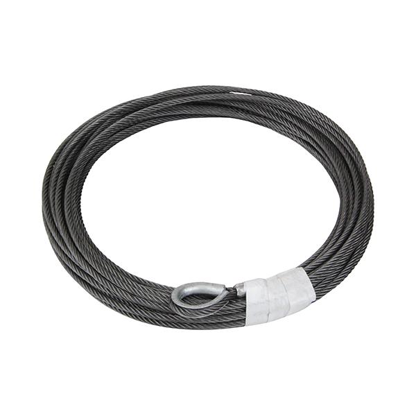 【直送品】【代引不可】[KYOCERA リョービ RYOBI]ウインチ用の交換部品です。■用途ウインチ用交換ワイヤ■機能ウインチ用のワイヤーロープです。■仕様サイズ：4mm×15m品名コード：6074701適用機種：WI-62RC・WI-6...