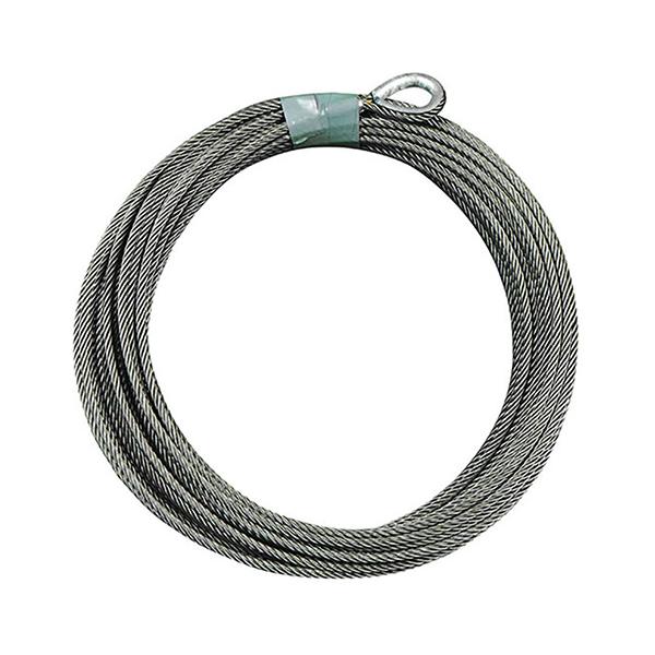 【直送品】【代引不可】[KYOCERA リョービ RYOBI]ウインチ専用のワイヤーロープです。■用途ウインチ専用ワイヤーロープ■機能ウインチWI-62・WI-62RCの吊り上げ・吊り下げ時に使うワイヤーロープです。■仕様サイズ：4mm×2...