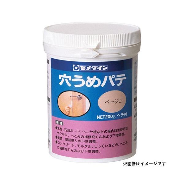 【取寄品】[補修材 穴埋め]■特長・特殊ガラスバルーン配合の水性パテです。・コンクリート・ベニヤ板・しっくい壁などの凹み、ジョイント部のヒビ割れなどの補修に適しています。・屋外にも使え、硬化後は塗装やサンディングができます。・肉やせがほとん...