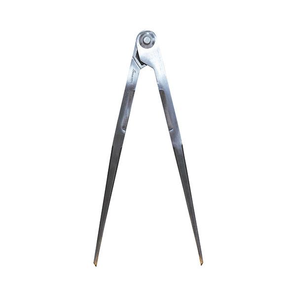 【直送品】【代引不可】[ケガキ工具 ケガキ針]硬質クロムメッキ処理・熱処理等が施された硬い金属にもケガけます。先端端超硬チップ付なので摩耗しにくく長持ちします。■仕様●本体サイズ 300×27×23mm●使用範囲半径 300mm●製品質量 ...