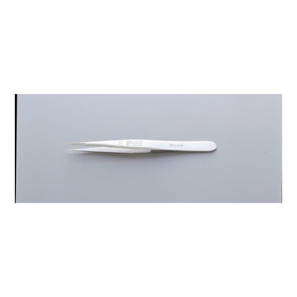 【取寄品】[精密工具 ピンセット]DUMONT社の製品で、FONTAX社のTAXAL合金と全く同様の合金材質でコバルト含有量が約40％のフィノックスをピンセット全体に使用し、完全非磁性で硬度が非常に高いピンセットです。全長：110mm形状は...