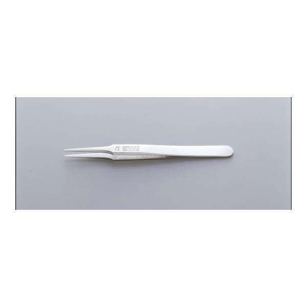 【取寄品】[精密工具 ピンセット]DUMONT社の製品で、FONTAX社のTAXAL合金と全く同様の合金材質でコバルト含有量が約40％のフィノックスをピンセット全体に使用し、完全非磁性で硬度が非常に高いピンセットです。全長：120mmNo....