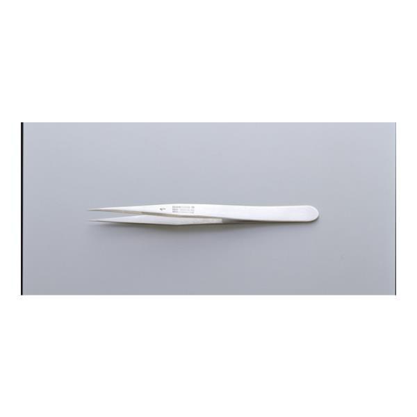 【取寄品】[精密工具 ピンセット]DUMONT社の製品で、FONTAX社のTAXAL合金と全く同様の合金材質でコバルト含有量が約40％のフィノックスをピンセット全体に使用し、完全非磁性で硬度が非常に高いピンセットです。全長：120mm一般形...