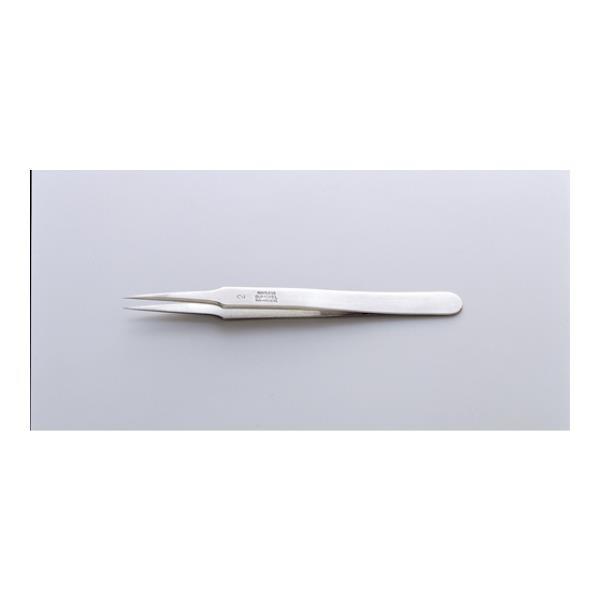 【取寄品】[精密工具 ピンセット]DUMONT社の製品で、非磁性のピンセットとなります。全長：120mm一般形、先は柄より鋭くテーパーになっています。■メーカーDUMONT