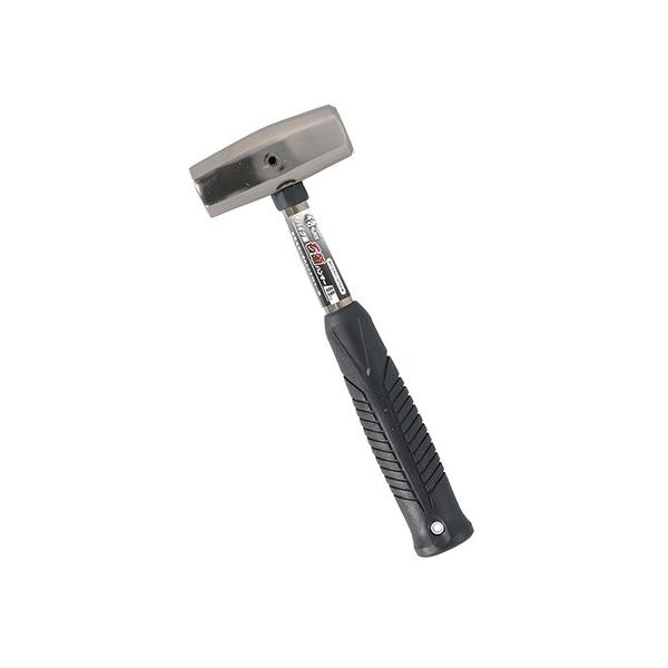 【直送品】【代引不可】[ハンマー はつり 石工]■特長・頭と柄の接合部に抜け防止対策のピン打ち加工■用途・石割り、ハツリ作業等に■仕様・サイズ・材質・0.9kg