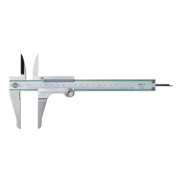 【直送品】【代引不可】■特長・内側用ジョウ・外側用ジョウの長さが標準品よりも長くなっています。・材質はステンレス(SUS420J2)です。■用途・狭深部の内・外側測定に。■仕様・メーカーコード:150501・測定範囲(mm):0〜150・器...