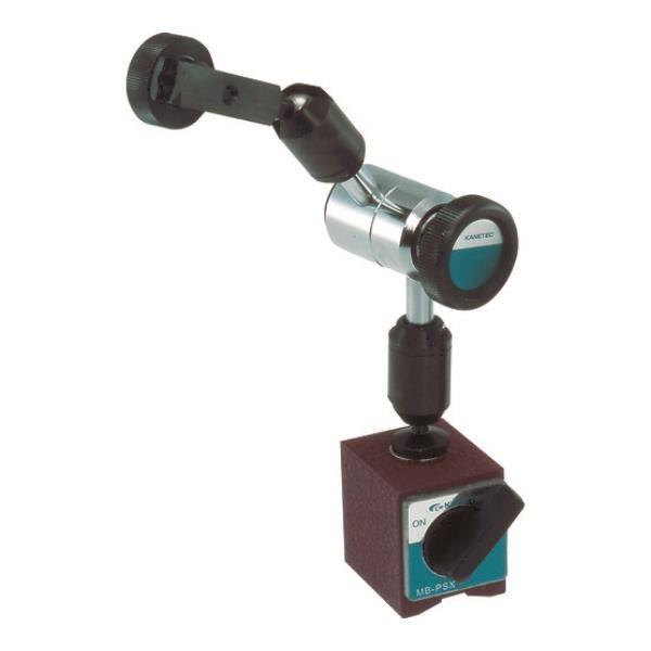 【直送品】【代引不可】■特長・ワンタッチで3ヵ所の接合部分が同時に締まるメカロック式です。・アーム部は自由自在に調整でき、ブレが生じません。■用途・マグネットベースと同様の測定器保持具として利用される一方、センサー類の定位置確保等にも応用さ...