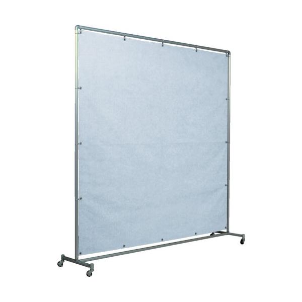 【直送品】【代引不可】■特長・フレームはアルミ製で軽く、組み立ては接着剤不要(ボルト式)で簡単です。・シートは耐炎繊維織物の片面にシリコン加工したスパッタシートアルファーを使用しています。・アルミニウムフレームだから廃棄時リサイクルが可能で...