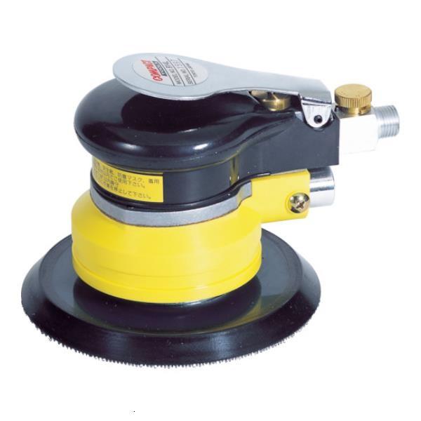 【直送品】【代引不可】■特長・軽量・ワンハンドタイプです。・手にしっくりとなじむ握りやすさです。■用途・パテ研磨、木工研磨、FRP研磨。■仕様・ペーパーサイズ(mm):125・オービットダイヤ(mm):5・無負荷回転数(rpm):9500・...