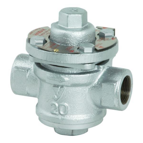 【直送品】【代引不可】■特長・「STOP」「BY-PASS」「TRAP」「TEST」の4機能を備えたバイパス機能付ベローズ式スチームトラップです。・ストレーナ内蔵タイプです。・配管の取付方向(水平・垂直)は任意です。■用途・適用流体:蒸気ド...