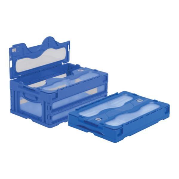 【直送品】【代引不可】【法人限定】■特長・各面に透明窓部を設け、底面以外のどこからでも中身を確認できます。・透明窓部は各パーツに一体成形されているため強度低下を抑え、耐衝撃性と圧縮強度に優れます。・オールプラスチック製ですので、リサイクルが...