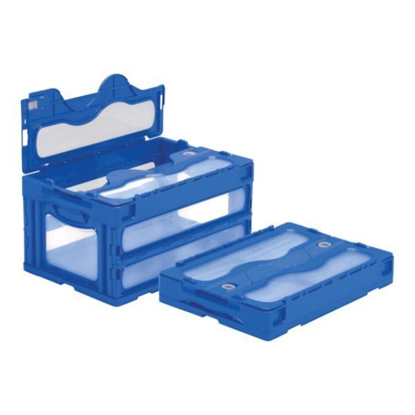 【直送品】【代引不可】【法人限定】■特長・各面に透明窓部を設け、底面以外のどこからでも中身を確認できます。・透明窓部は各パーツに一体成形されているため強度低下を抑え、耐衝撃性と圧縮強度に優れます。・オールプラスチック製ですので、リサイクルが...