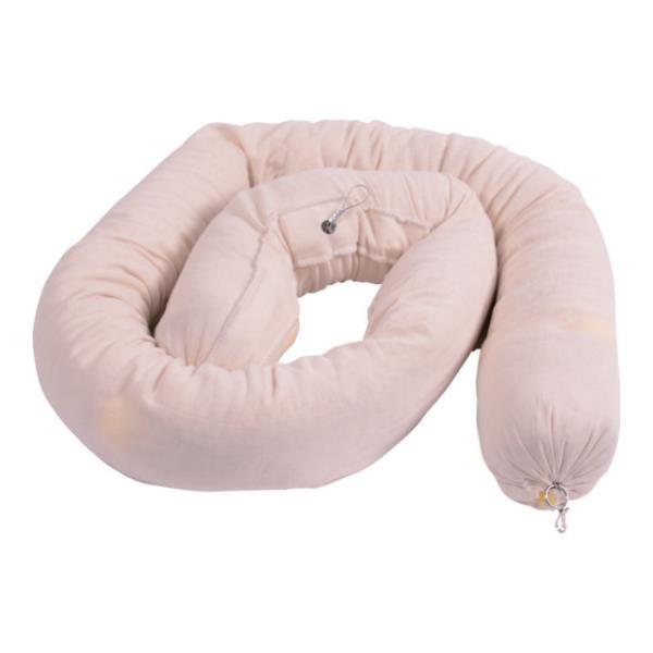 【直送品】【代引不可】■特長・連結金具付でフェンス型で使用できます。・化繊製吸着材に対し、吸着力と吸着速度は3倍以上です。・オイルフェンス内側で、補助フェンスとして併用すると更に効果的です。・油分を吸着する天然繊維製のチューブ型大型吸着材で...