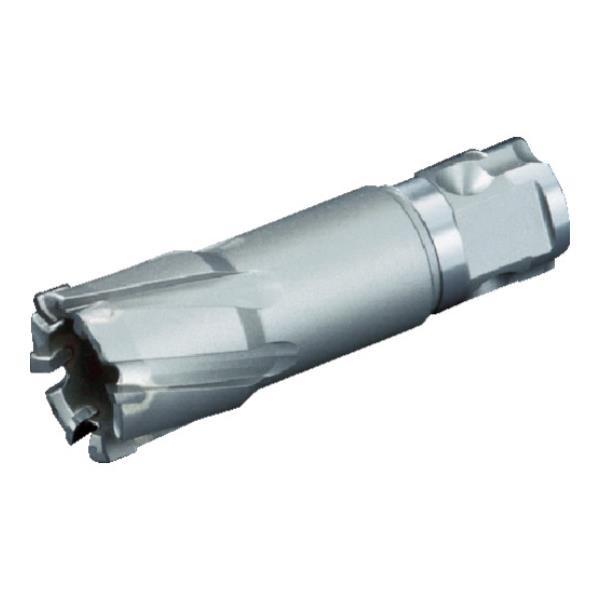 【直送品】【代引不可】■特長・ワンタッチ式の磁気ボール盤に直接取り付け可能です。・3枚組刃(刃径17mm以下は2枚組刃)、特殊超硬チップで、軽い切れ味、長寿命を実現しています。・35mm厚鋼板も高精度スピード穿孔可能です。■用途・被削材:鋼...